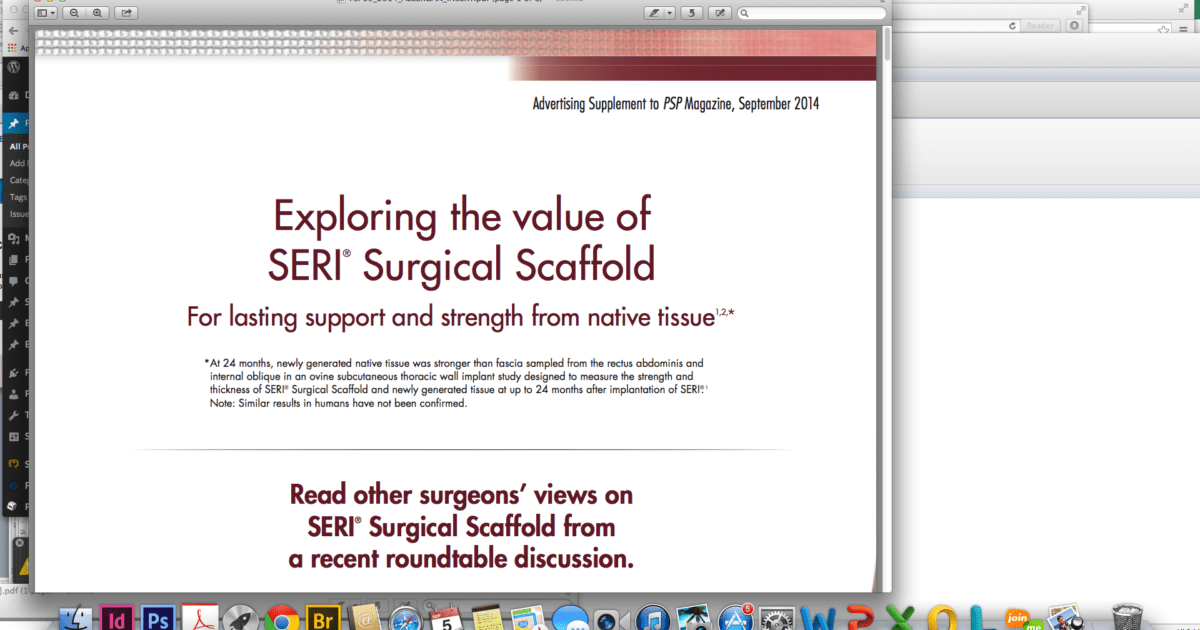 Advertising Supplement: SERI Surgical Scaffold Expert Roundtable ...